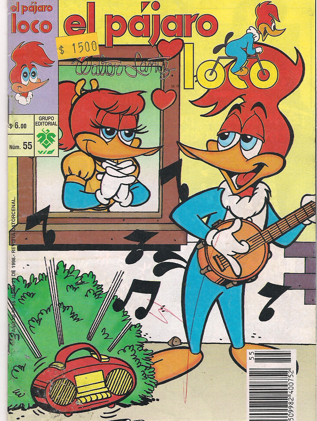 Cine Comics y Series de Tv: El Pájaro Loco