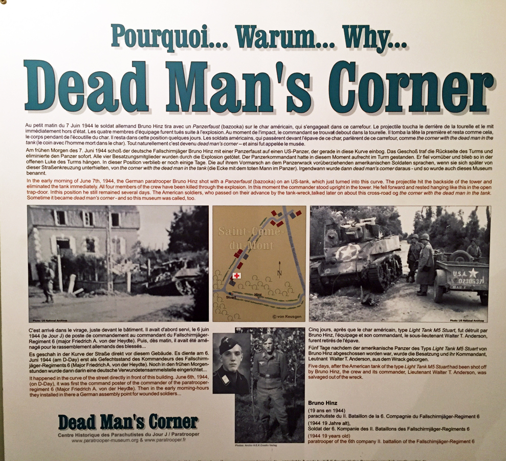 6 JUIN 1944: Dead Man's Corner