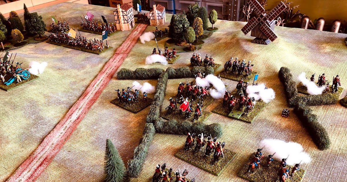 Grid based wargaming - but not always: ECW games and sequence of play