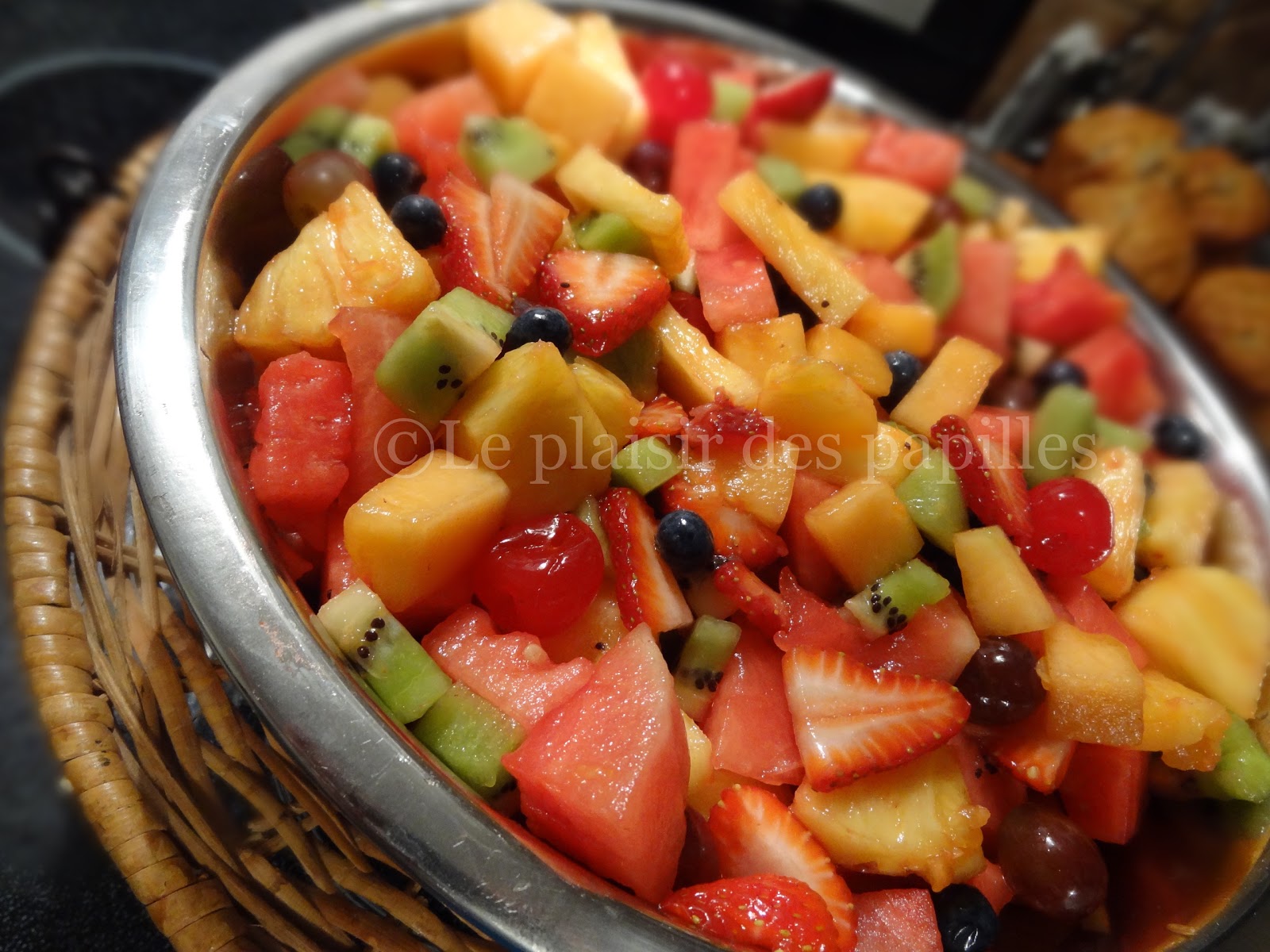 Le plaisir des papilles: Salade de fruits frais