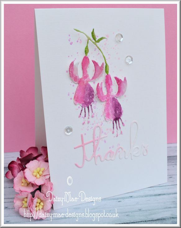 Daizy-Mae-Designs: Fuchsia card and a few others