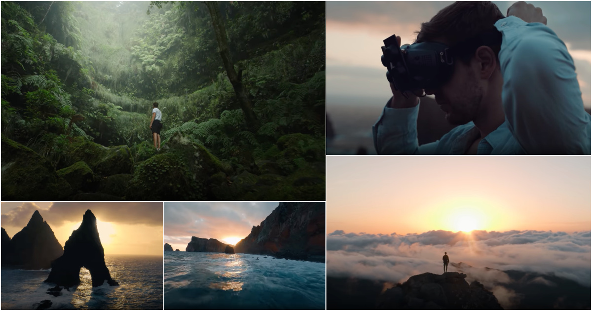 Imagens deslumbrantes da Madeira filmadas em 6K com um drone FPV ...