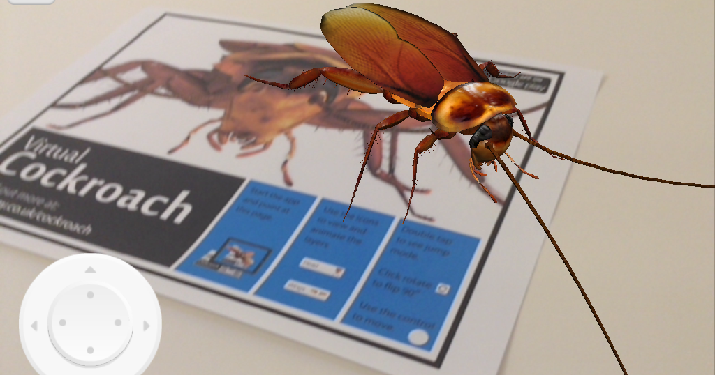 絕對 視線 】: [教育App] Virtual Cockroach