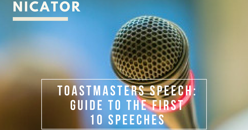 Love2Share: Toastmasters Speech: Guide to the First 10 Speeches (Speech 2)