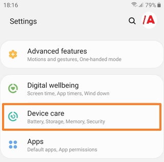 Cara mengaktifkan antivirus bawaan di Samsung Galaxy (Android 7/8/9 ...
