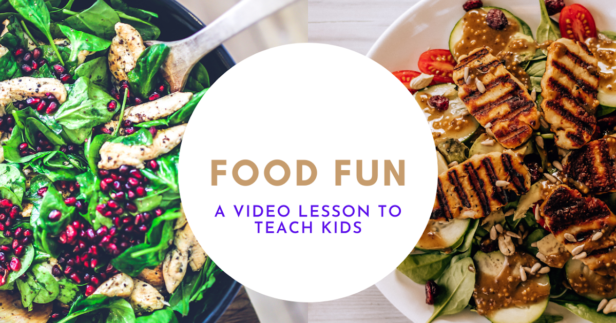 Food Fun - A Lesson Plan and Activities to Teach about Healthy Food Habits.