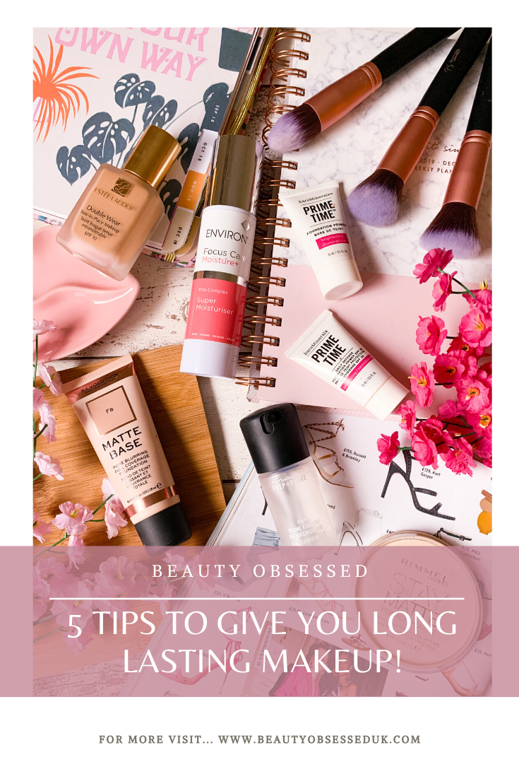 5 Tips To Give You Long Lasting Makeup! [ Beauty Obsessed ]