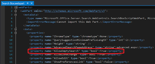 SharePoint Search Box for Explore Experience ~ SharePointificate