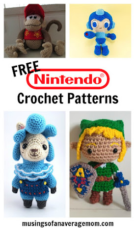 Musings of an Average Mom: Nintendo Crochet Patterns