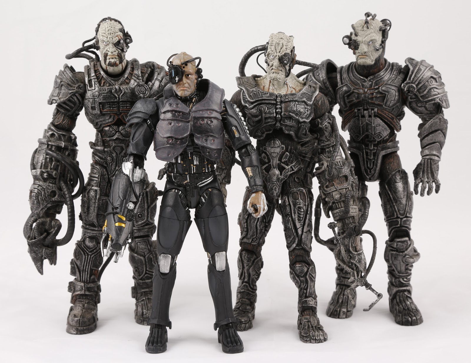 The Trek Collective: Review: Star Trek Select Borg action figure