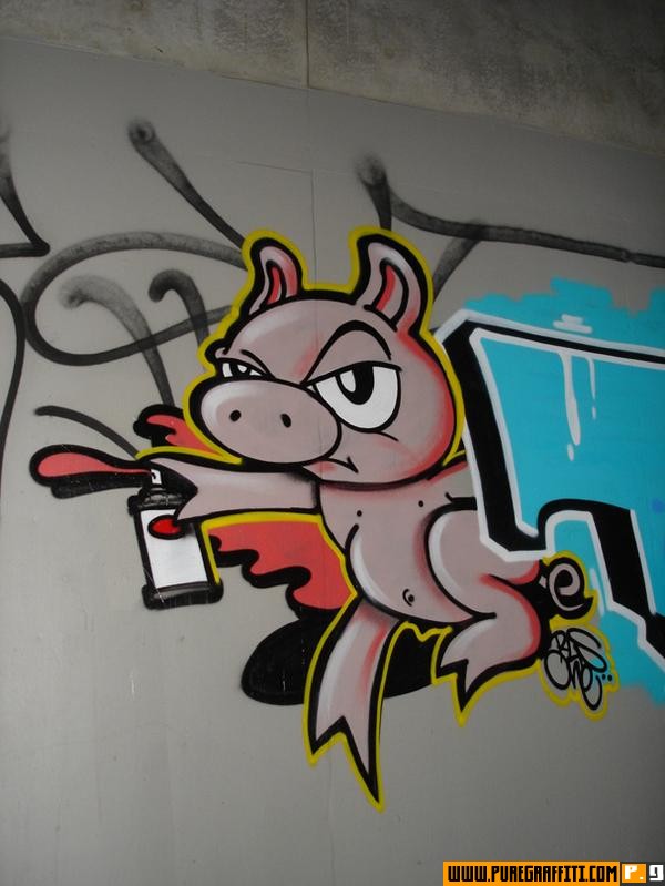 West Coast Graffiti: Graffiti Pigs