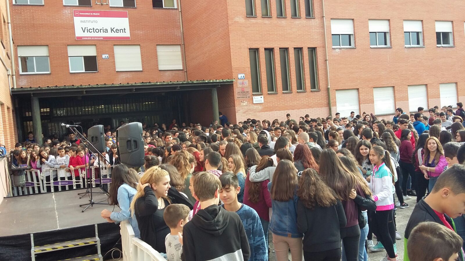 IES VICTORIA KENT (Torrejón de Ardoz): El Langui en el IES VICTORIA KENT