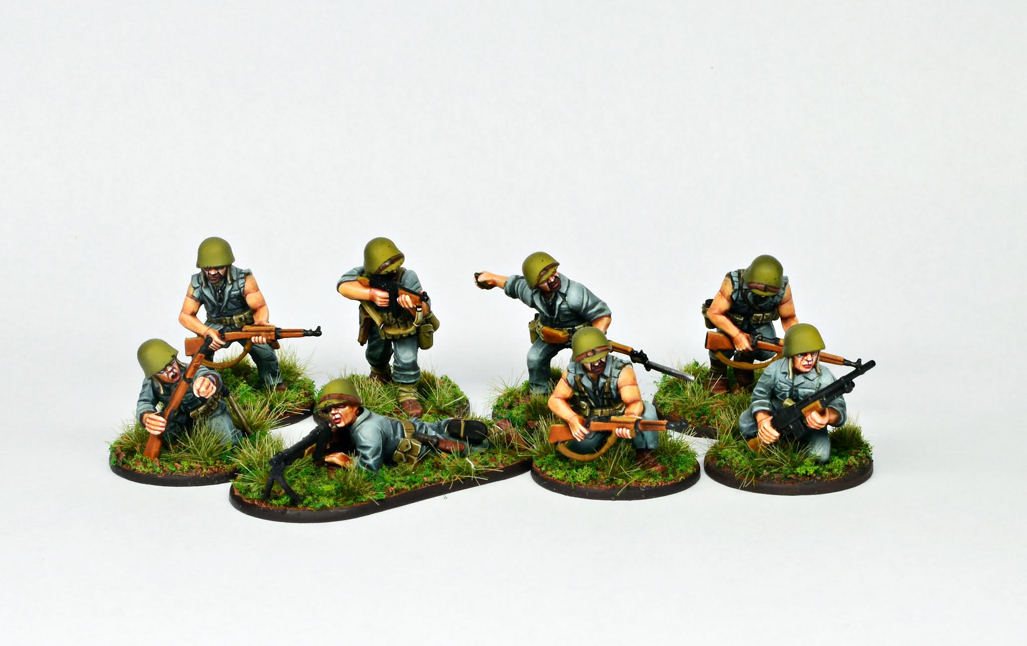Vae Victis Miniature Painting: US Marines Squad, 1st Marine Division ...