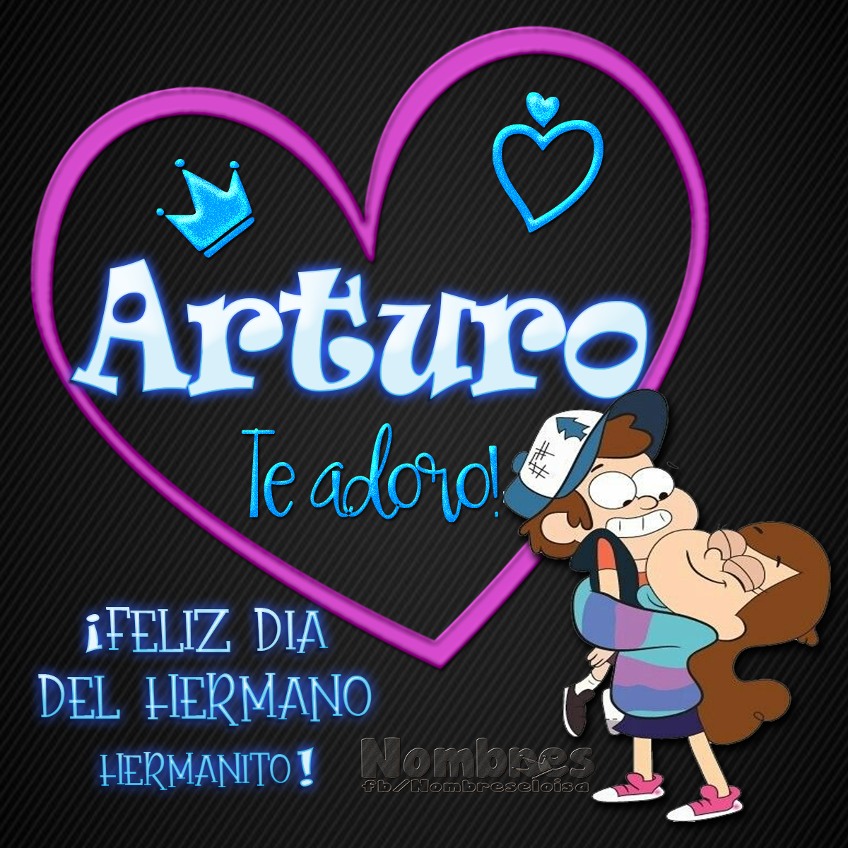 Feliz día del hermano