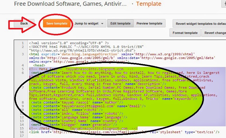How To Add Key Word And Meta Tag To Your Blog Or Website Step By Step Free Download Software how-to-add-key-word-and-meta-tag-to-your-blog-or-website-step-by-step-free-download-software