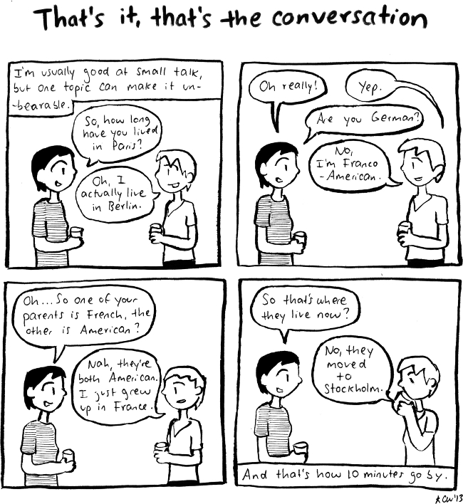 Clairikine Comics: Small talk