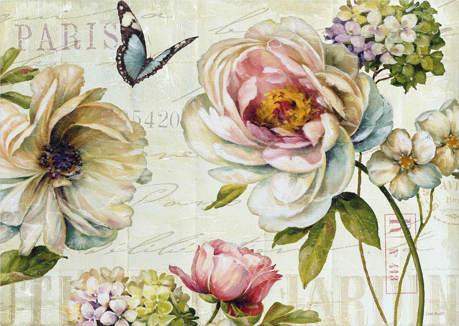 Flower Painting_By Lisa Audit_(94 item) All together | Joy Design Studio