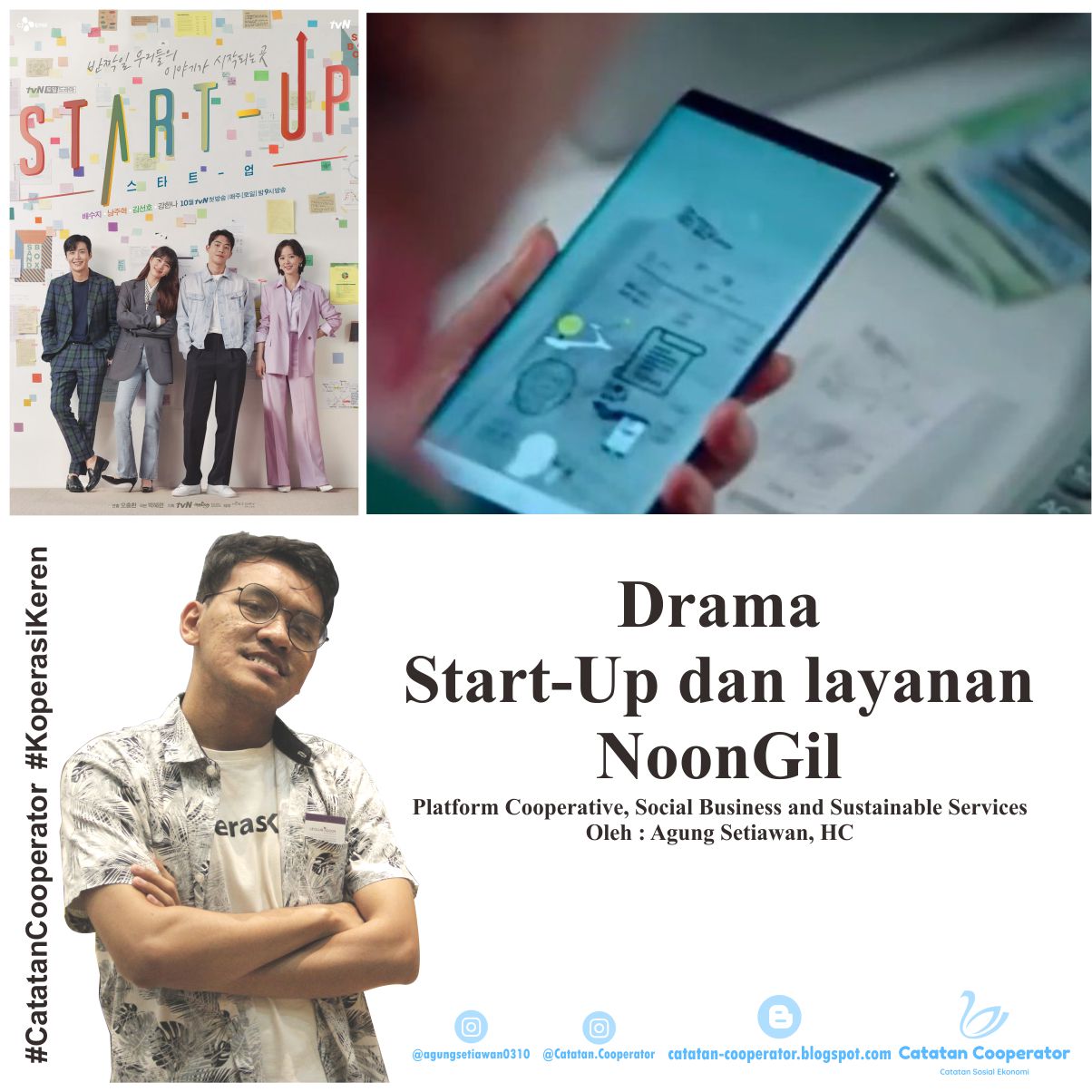 Drama Start-Up dan layanan NoonGil Platform Cooperative, Social ...