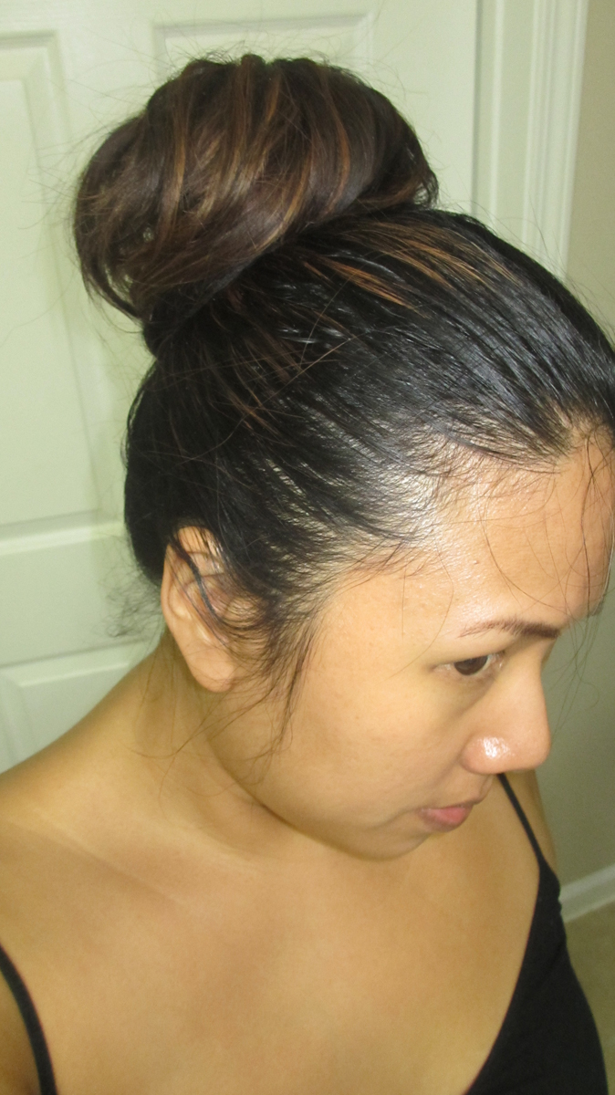 Easy Hair Style - Top Knot Bun Tutorial | Makeup By RenRen