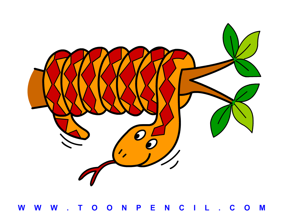 Snake Drawing For Kids | Wallpapers Gallery