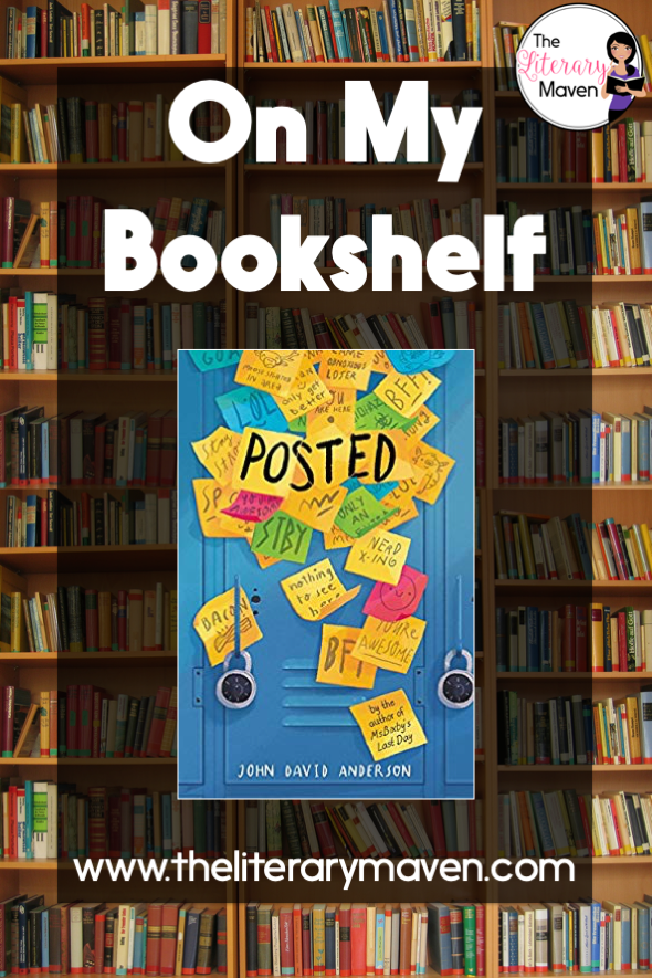 On My Bookshelf: Posted by John David Anderson - The Literary Maven