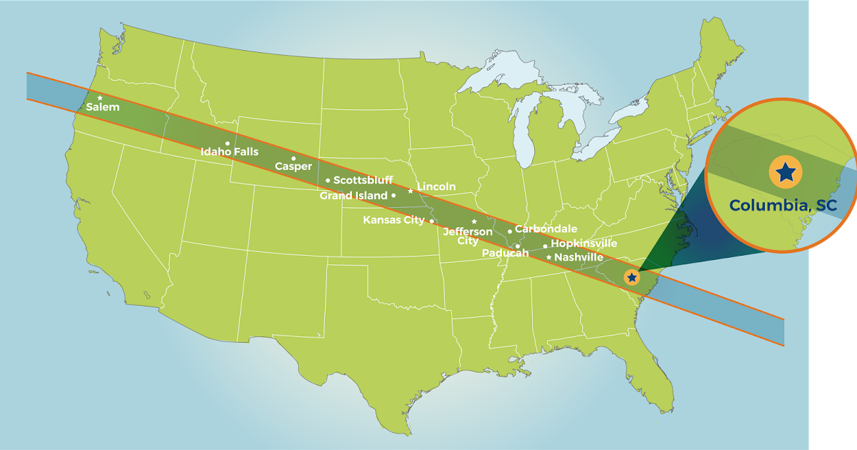 Weird, Wacky and Wild South: Solar Eclipse, Part III: South Carolina ...