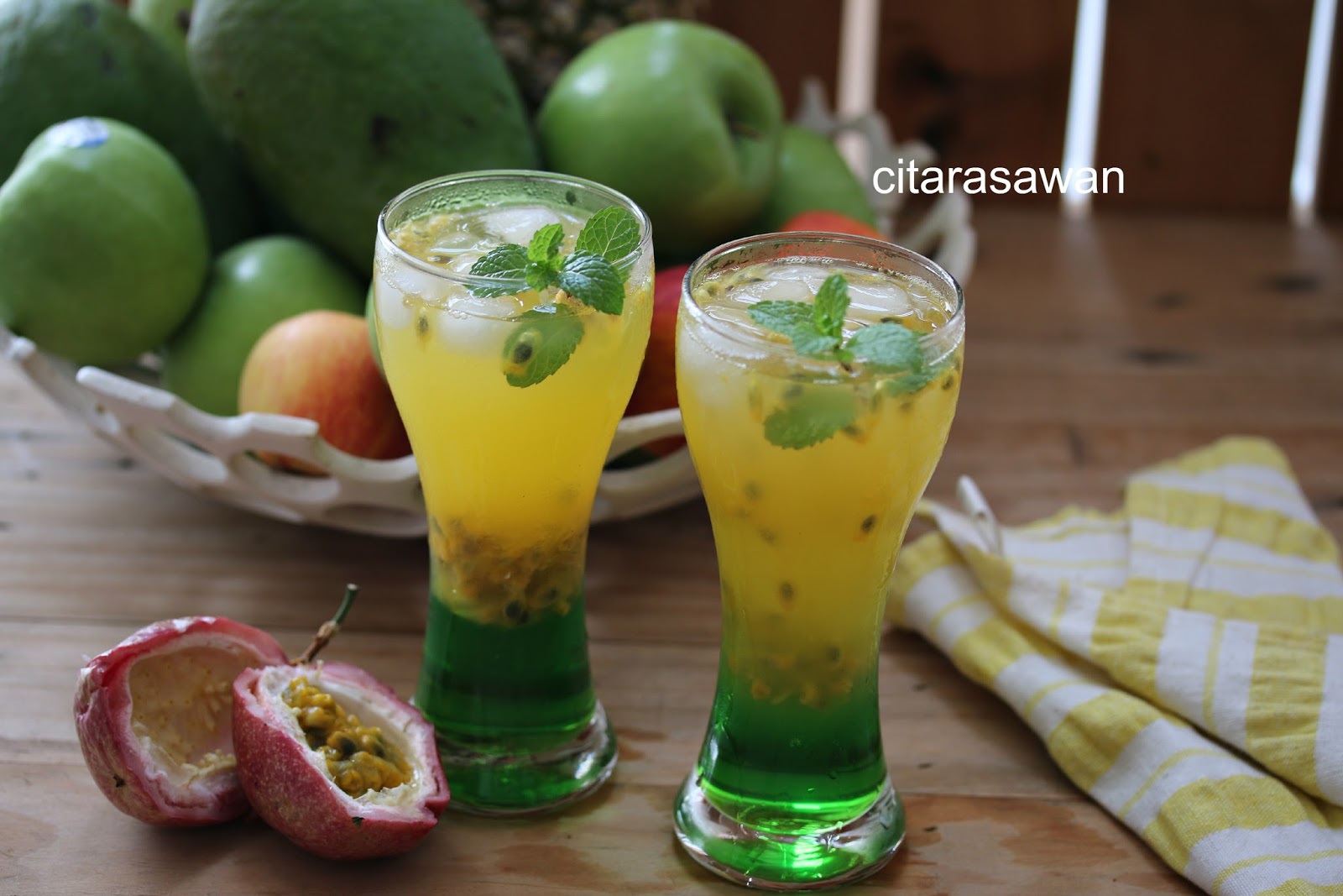 Jus Markisa / Passion Fruit Juice ~ Resepi Terbaik