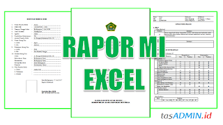 Download Aplikasi Raport MI Berbasis Excel - tasADMIN