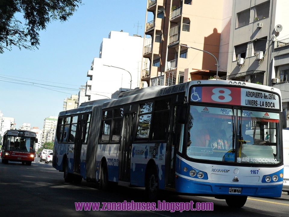 Colectibus - Zona de Buses: LINEA 8
