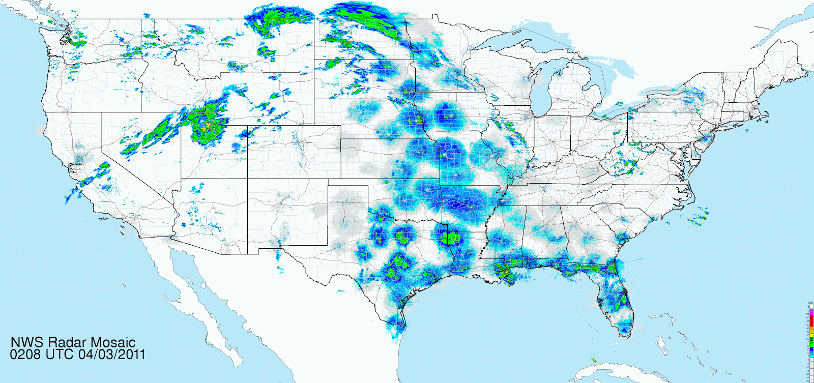Mountain Seer: Spring Bird Migration in High Gear! (Radar Map) *April ...