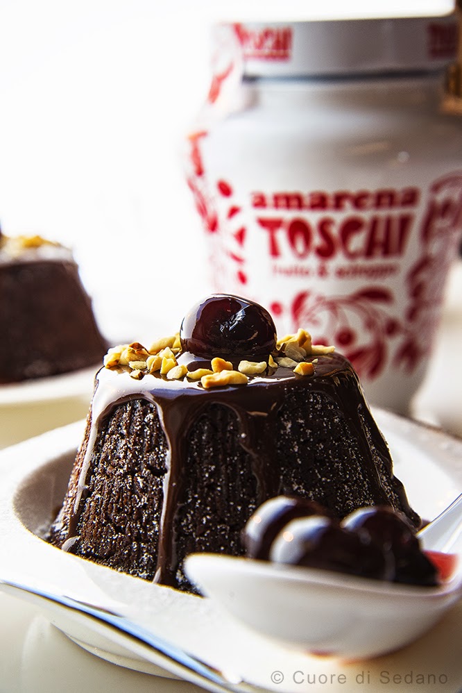 Pudding al Cioccolato con Amarena - Cuore di Sedano