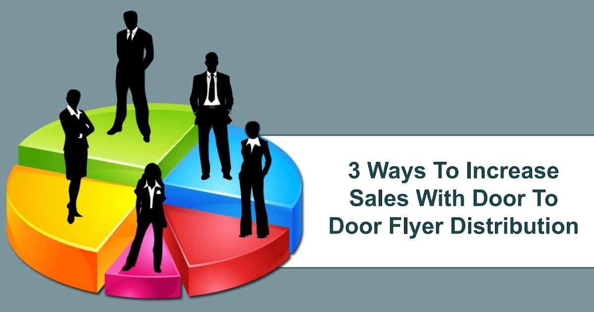 Door to door flyer distribution