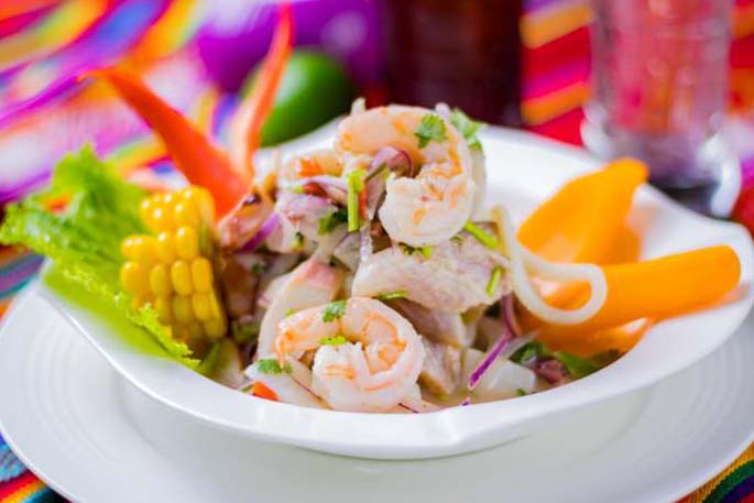 Ceviche Mixto Peruano