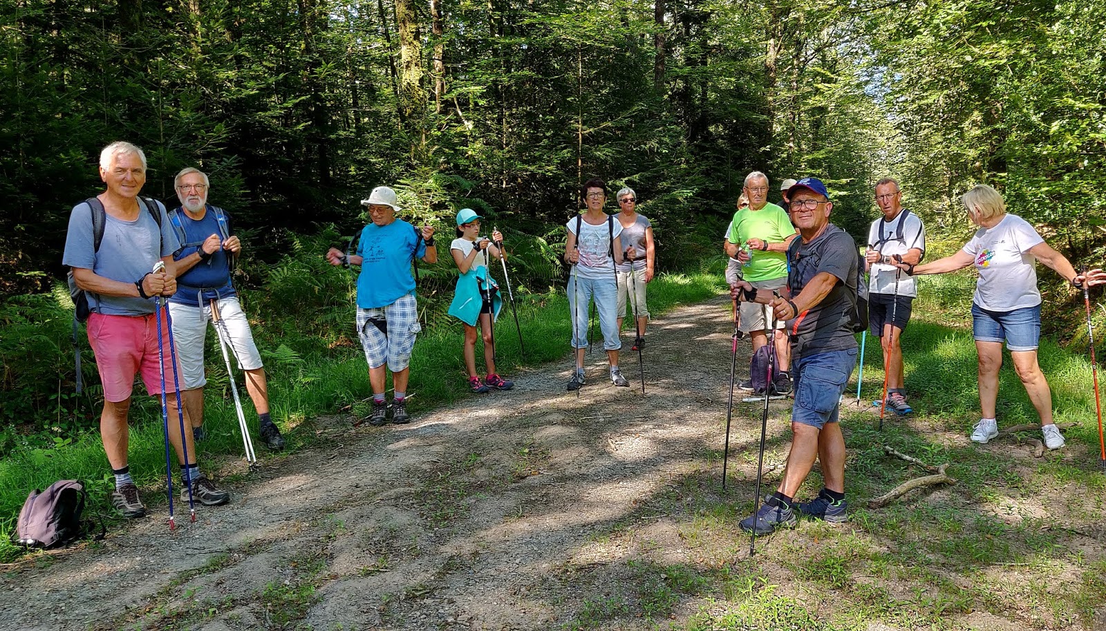 Rosko R@ndo: marche nordique du 22 juillet Forêt du Cranou