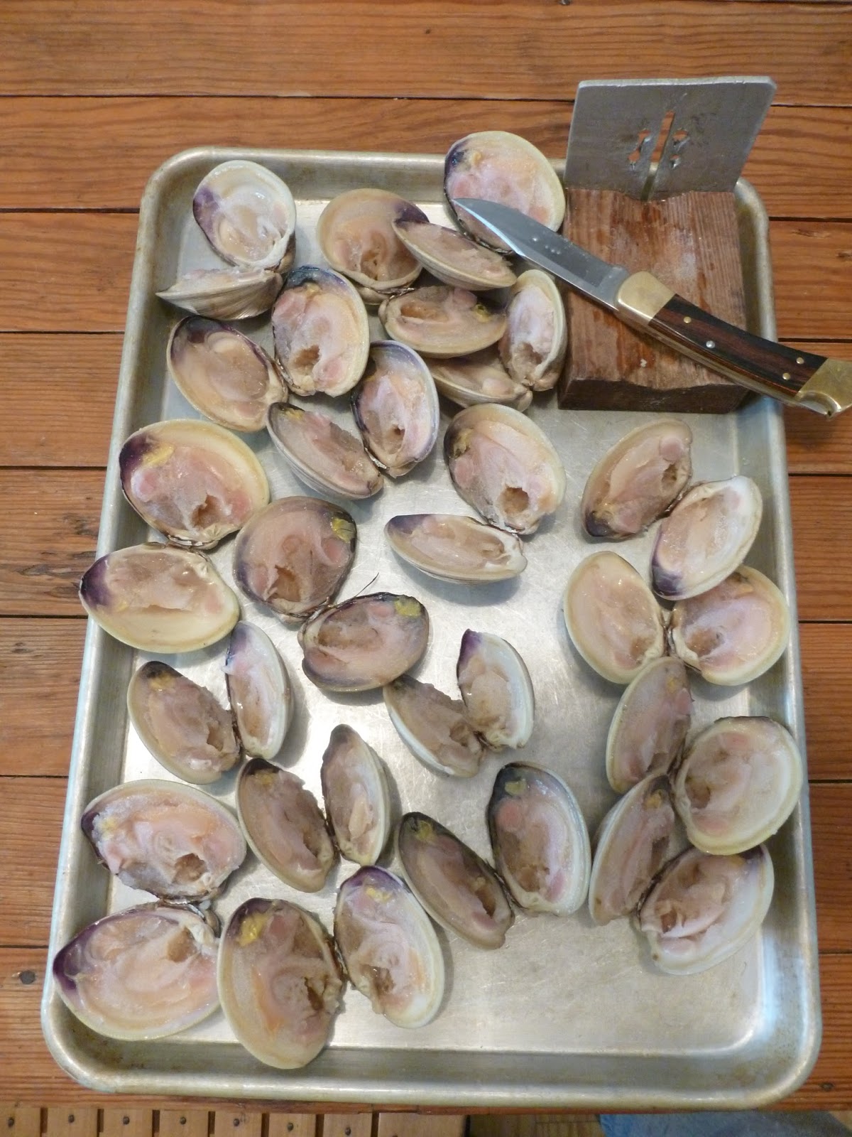 Ocracoke Island Journal: Deviled Clams