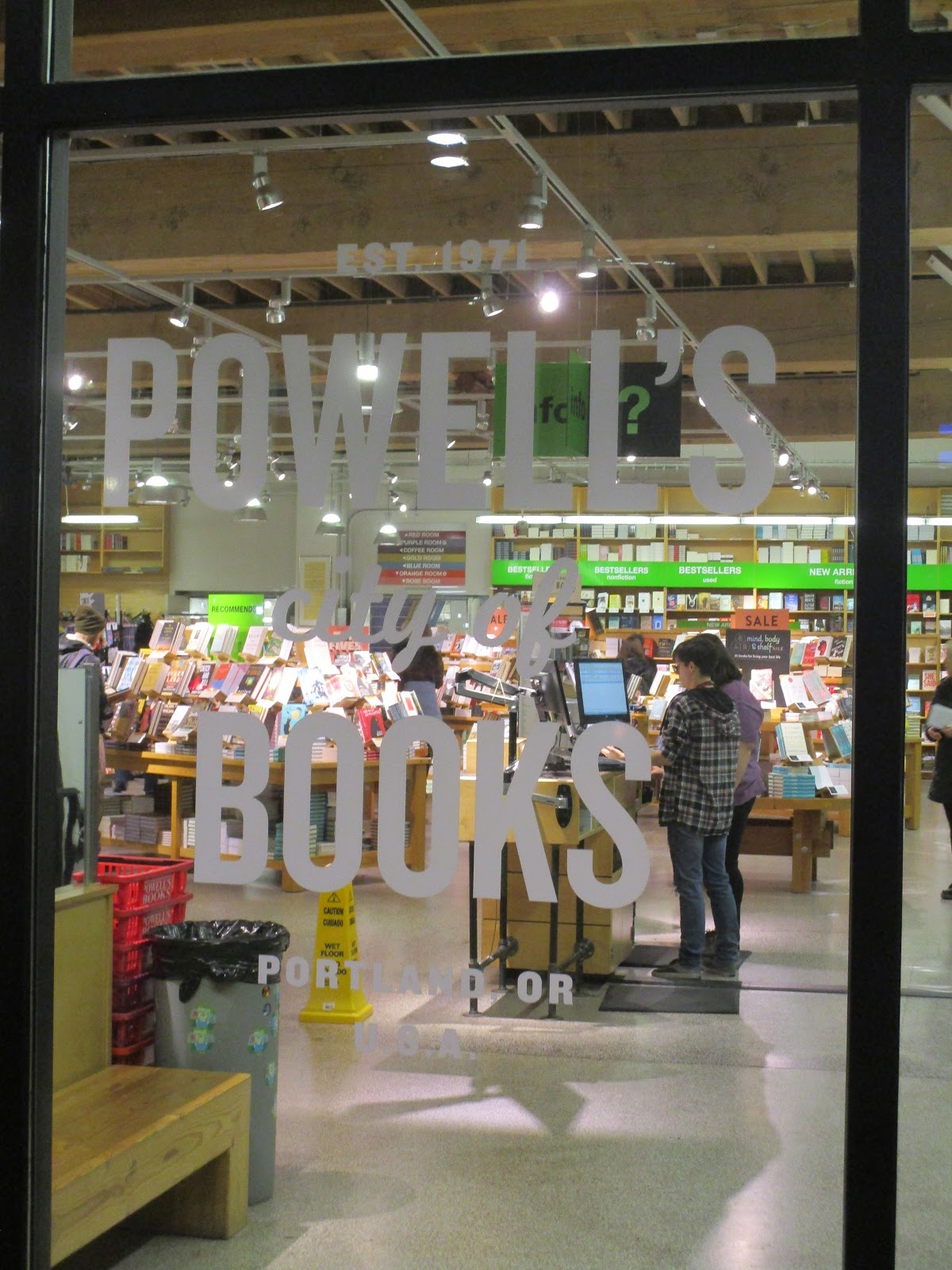 Adventures in Weseland: A Little Look at Powell's City of Books