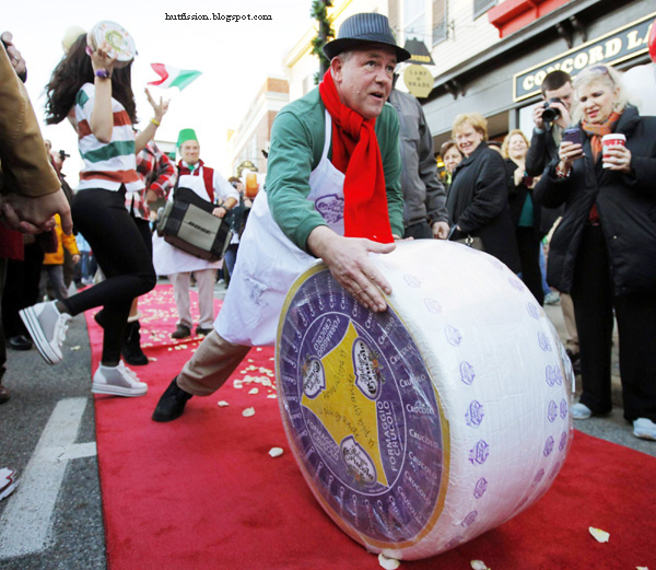 World's Biggest Cheese Weight 181 KG