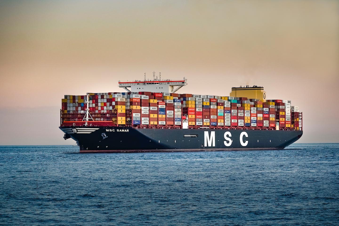 O CONTAINER DIÁRIO: MSC apresenta novo super navio com mais de 23 mil ...