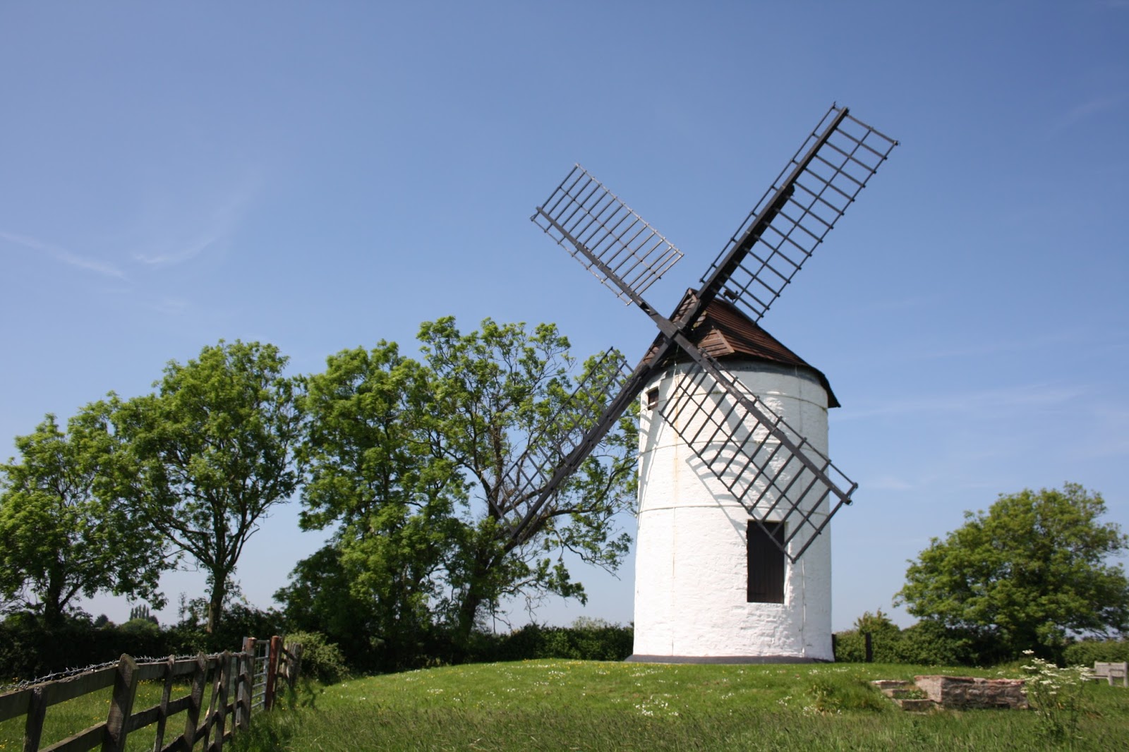 Views from Somerset: Ashton Windmill on the Isle of Wedmore in Somerset.