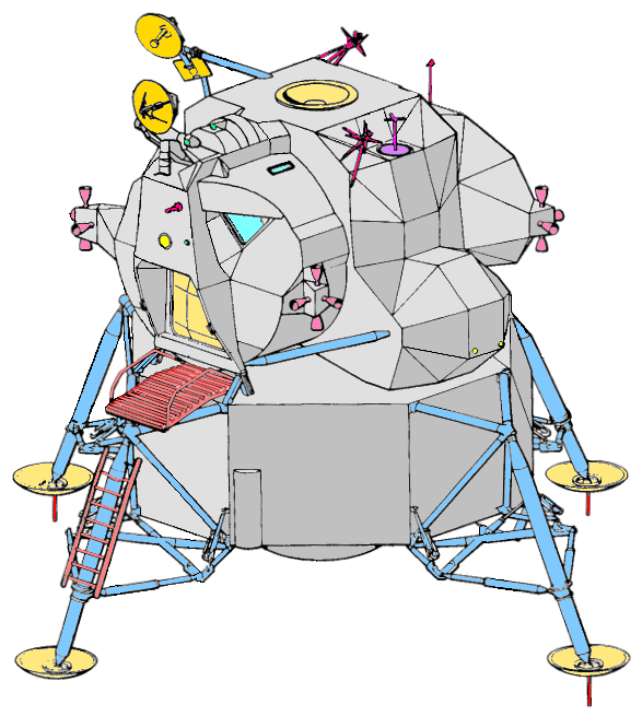 Exo Cruiser: LEM Lunar Module (Part 1, Apollo Control Systems)