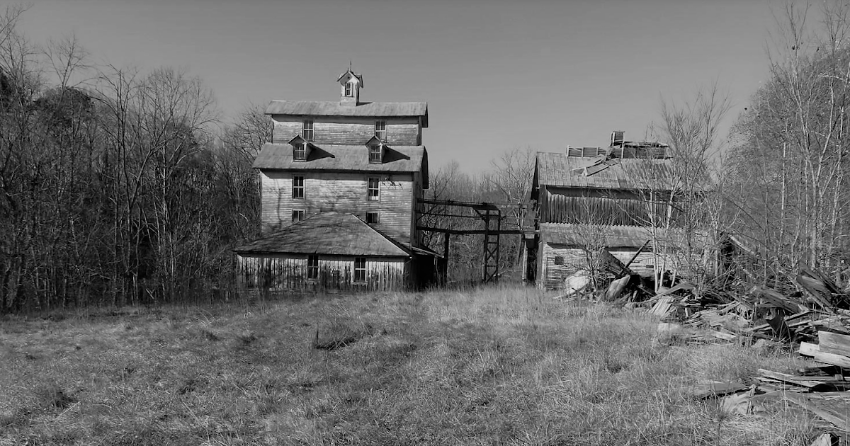 Hiking with a Fat Bald White Guy: GRAHAMS FORGE MILL- Wythe County ...