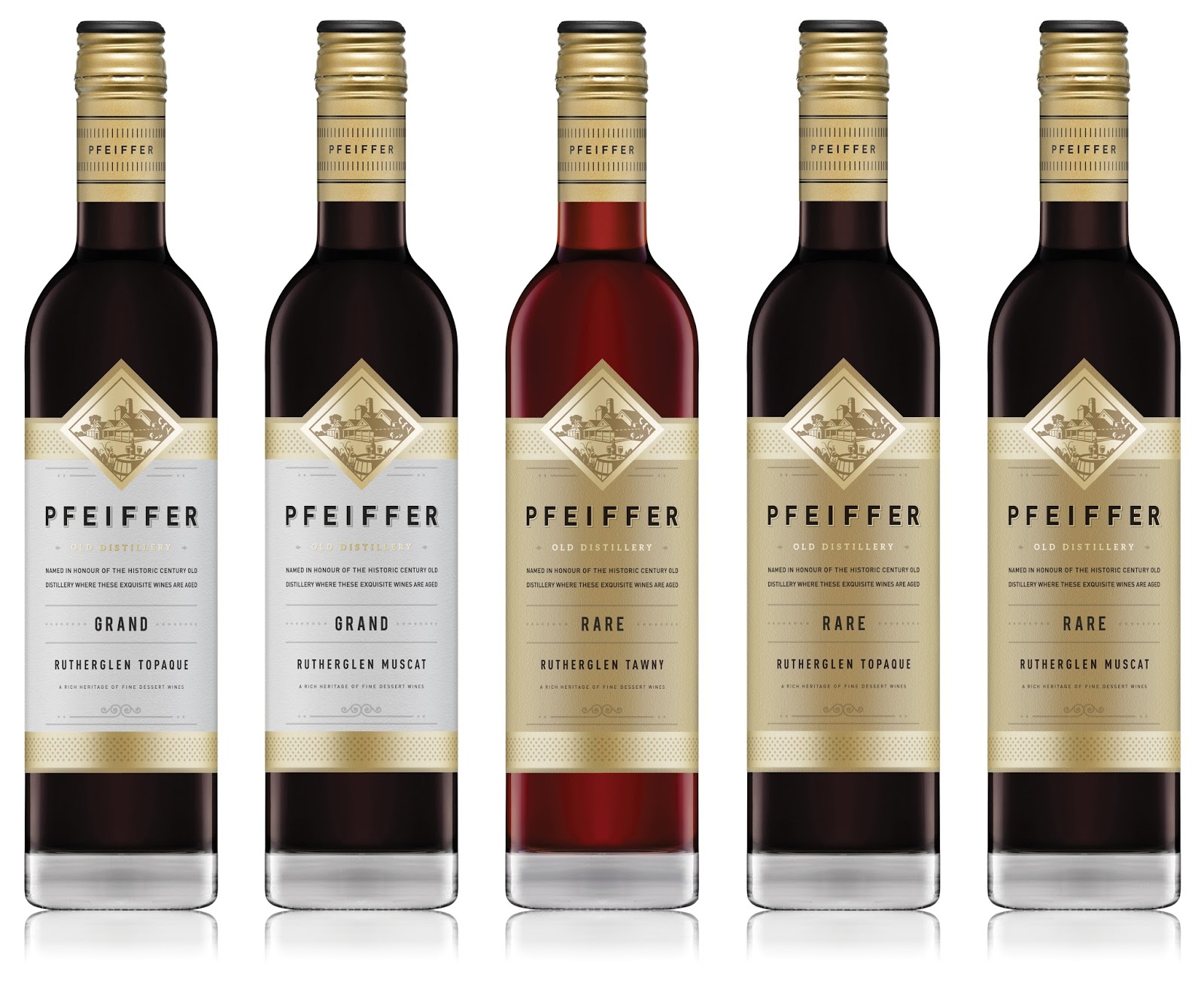 Pfeiffer Wines Fortified Packaging on Packaging of the World - Creative ...