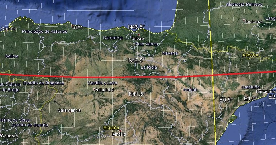 El misterioso Paralelo 42 Norte a su paso por Castilla y León