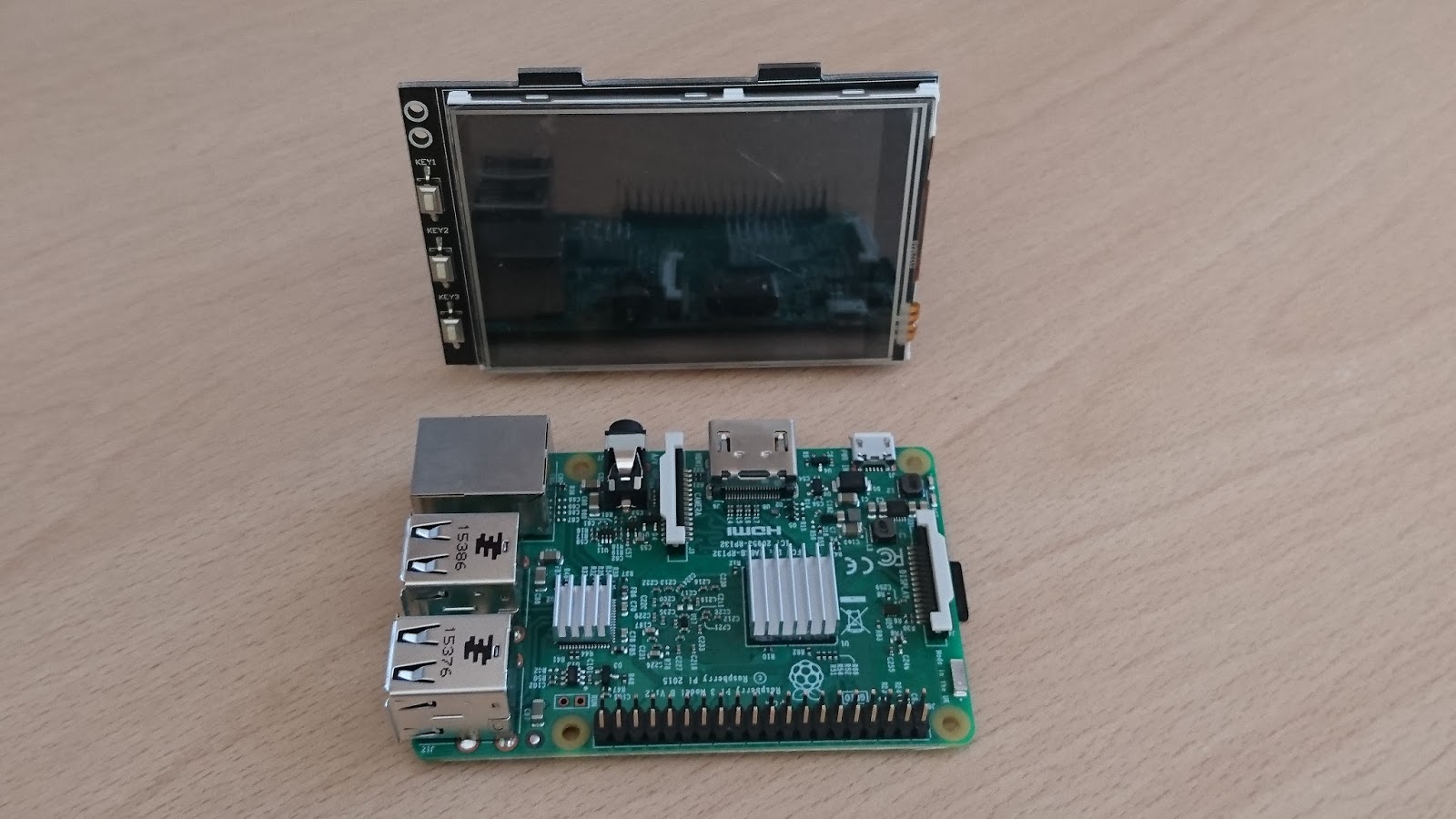 Technik und Retro: 3.2" TFT Display an Raspberry PI
