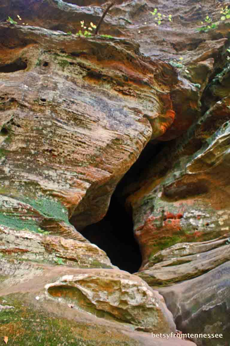 JOYFUL REFLECTIONS: ROCK HOUSE at Hocking Hills State Park, Ohio