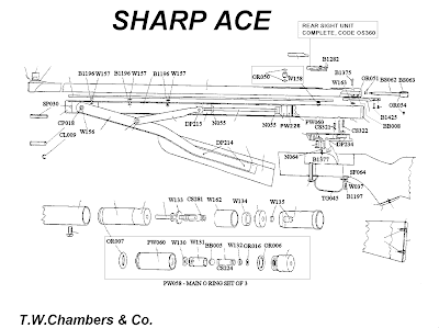 GUN SPORT: Sharp Chiba Ace Hunter Japanese