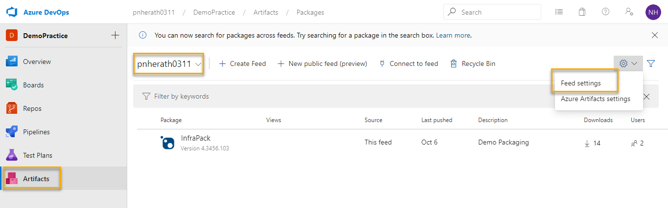 Adventures In Devops Resolving User Lacks Permissions In Nuget Push Task Of Azure Pipelines 6957
