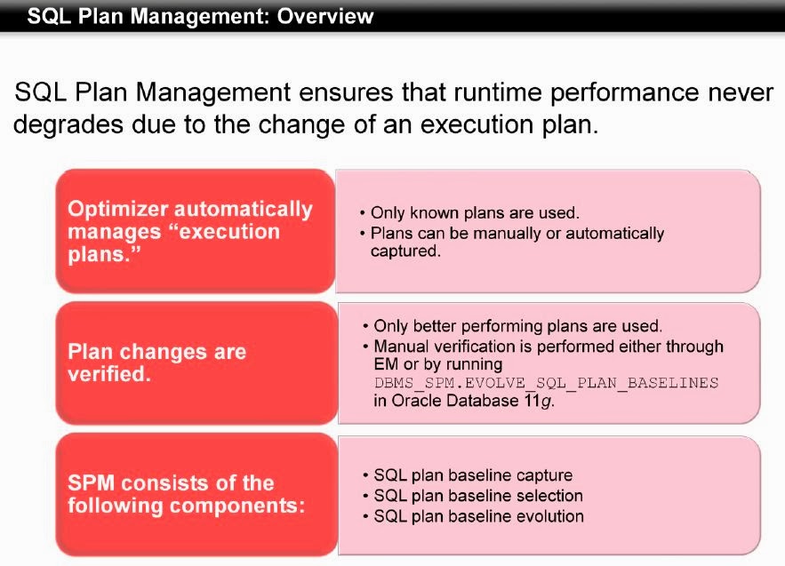 Oracle: SQL Tuning - Oracle 12c - What is New?