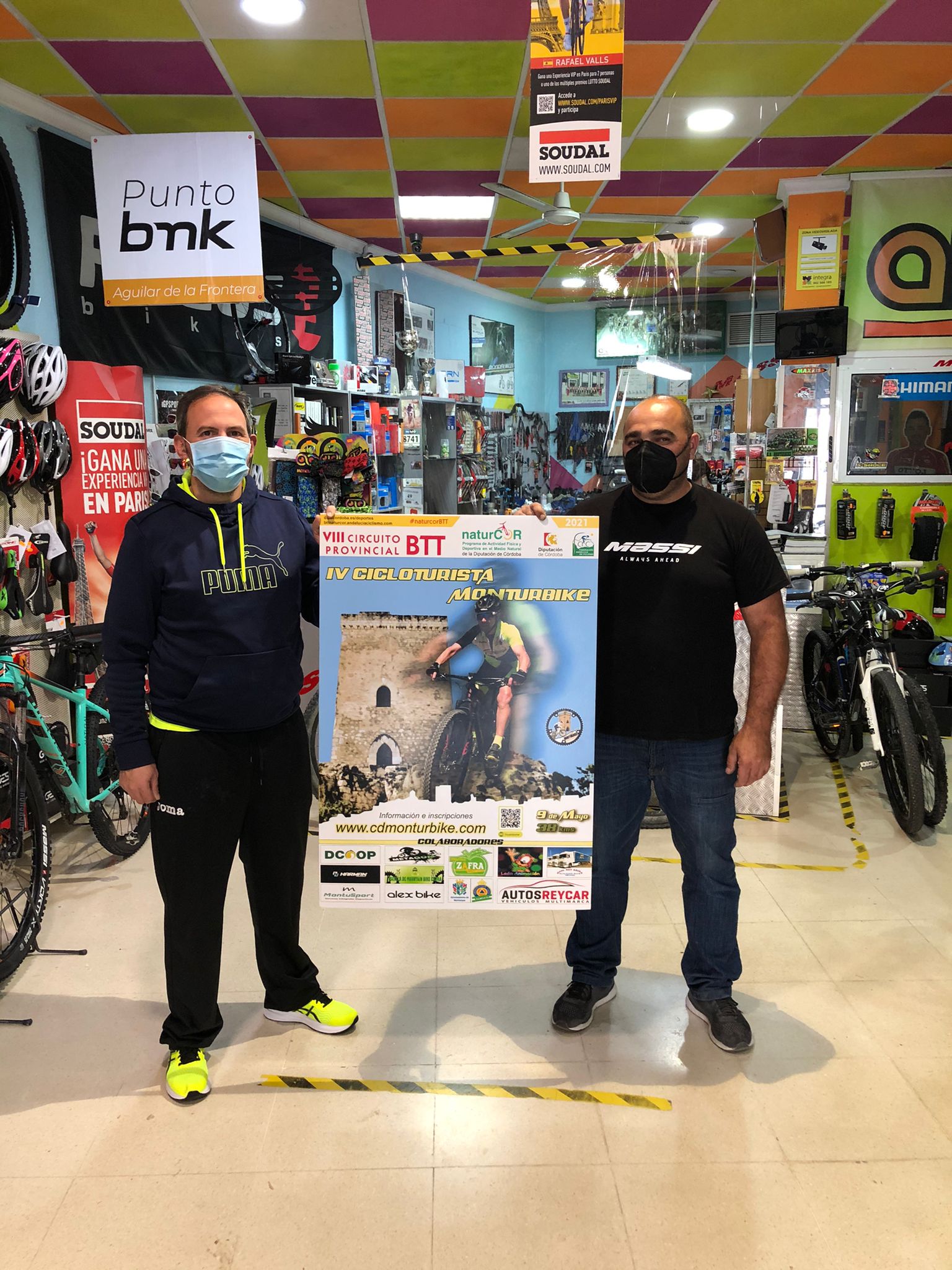 ALEX BIKE CON NUESTRA CICLOTURISTA CICLOTURISTA