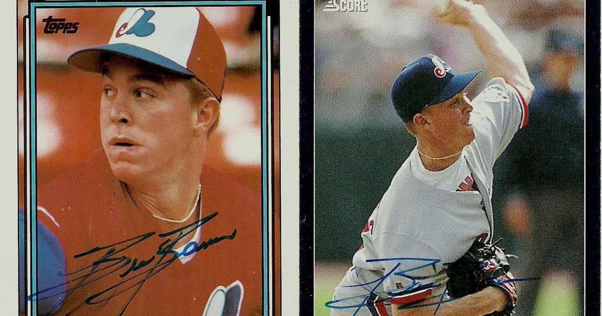 Hell's Valuable Collectibles: Brian Barnes: Two Autographed Cards